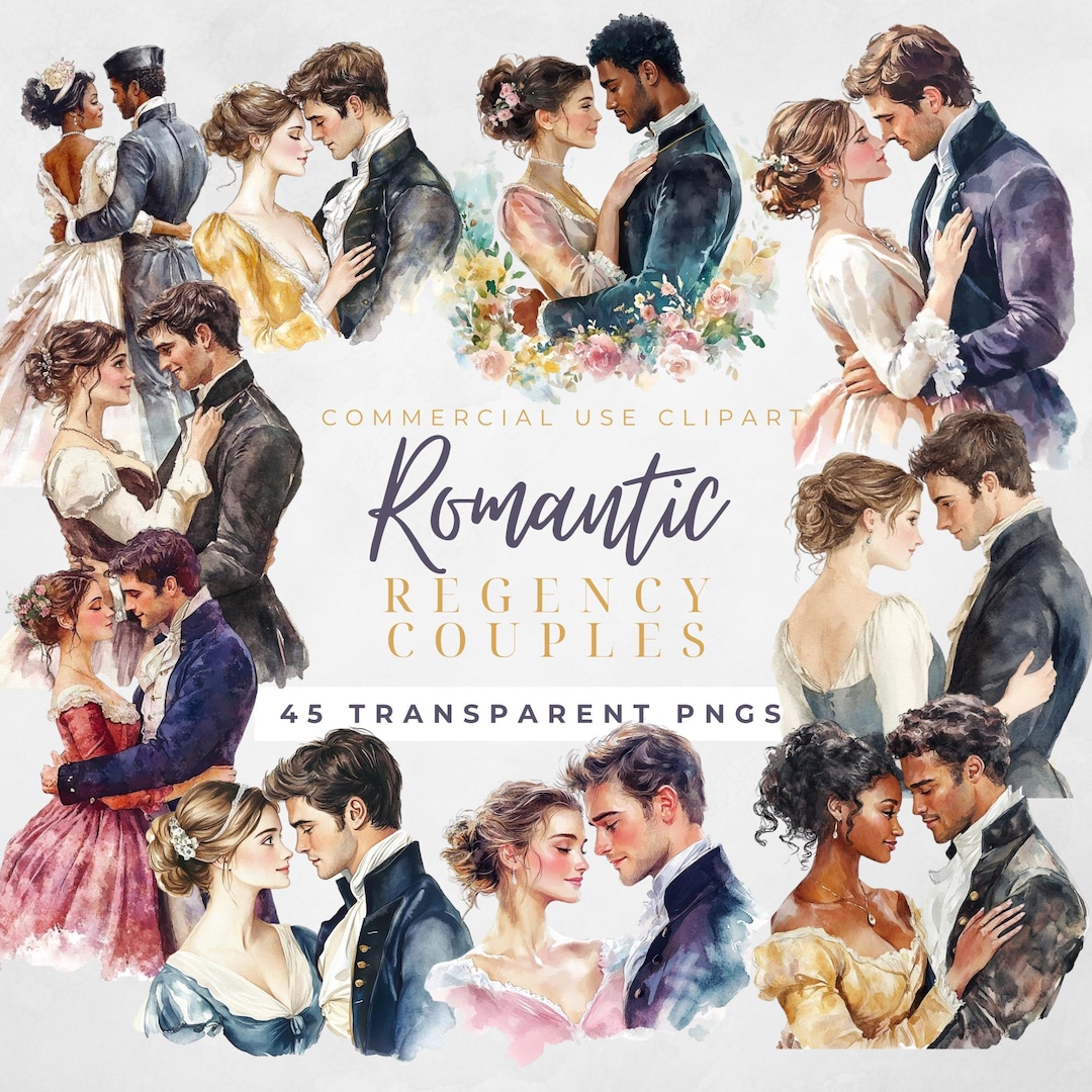 Regency Era Clipart Regency Clipart Scrapbook Victorian Clipart Pride ...