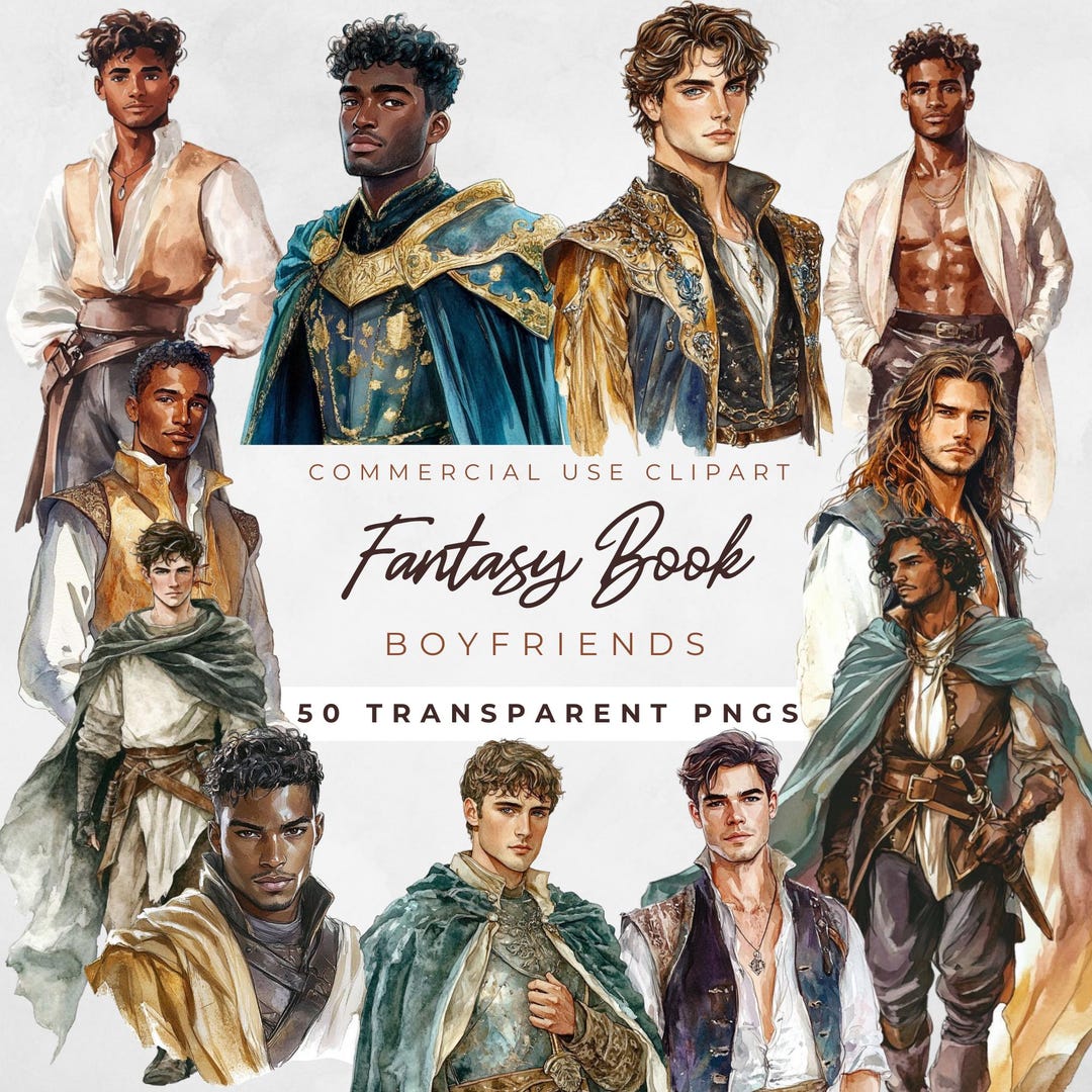 Book Boyfriend Clipart Bookish Clipart Spicy Book Book Boyfriends Png ...