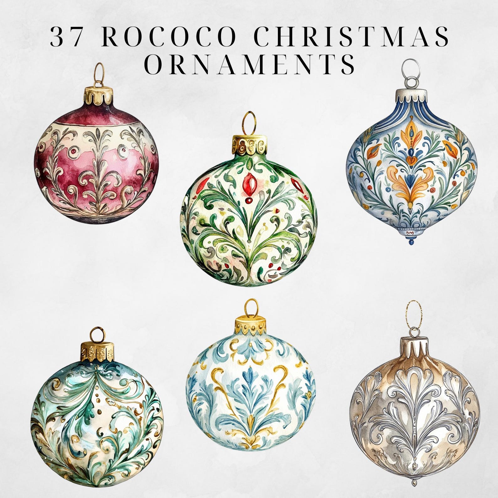 Rococo Christmas Clipart Clipart Rococo Christmas Clipart Rococo ...