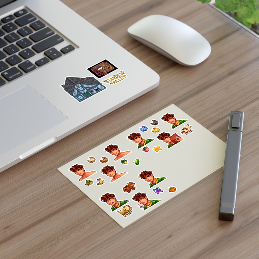 Stardew Valley Alex Sticker Sheet 28pcs - Etsy