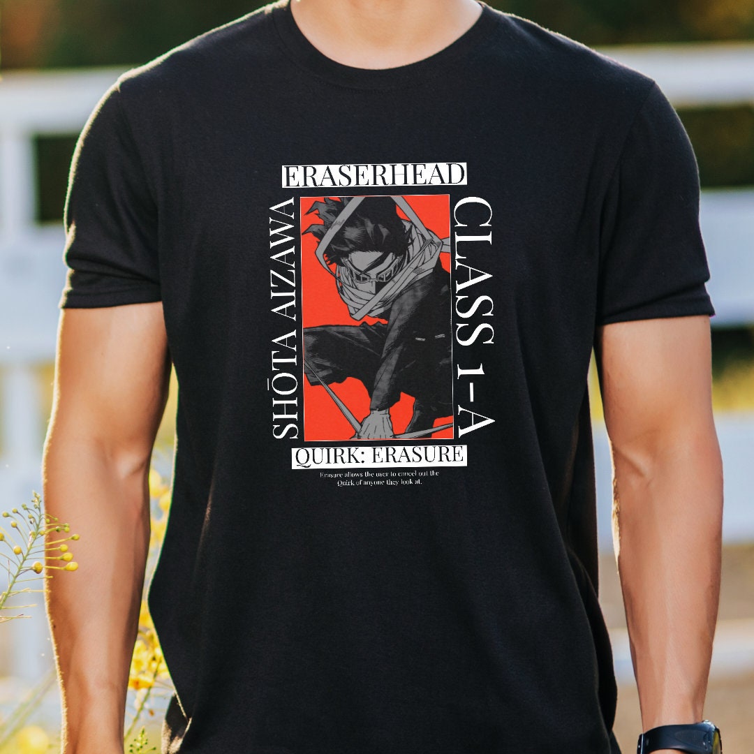 My Hero Academia Eraserhead Aizawa Shirt Anime, Manga, Japan, Japanese ...