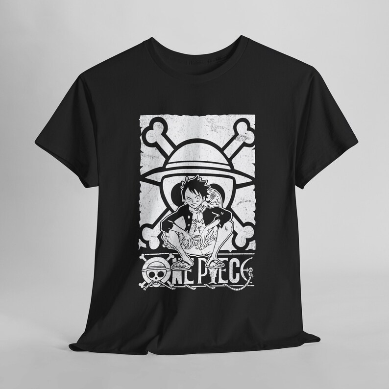 One Piece Luffy Shirt Anime, Manga, Japan, Japanese, 90's, Classic ...