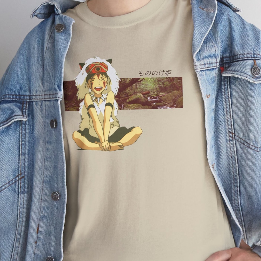 Princess Mononoke Laughing Shirt Studio Ghibli, Anime, Miyazaki, Japan ...