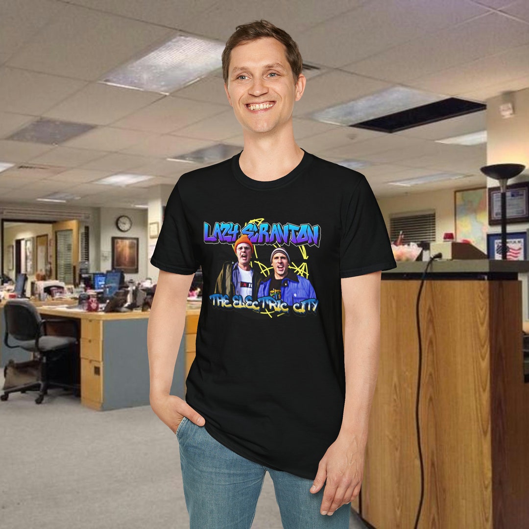 Lazy Scranton Shirt the Office, Michael Scott, Dwight Shrute - Etsy
