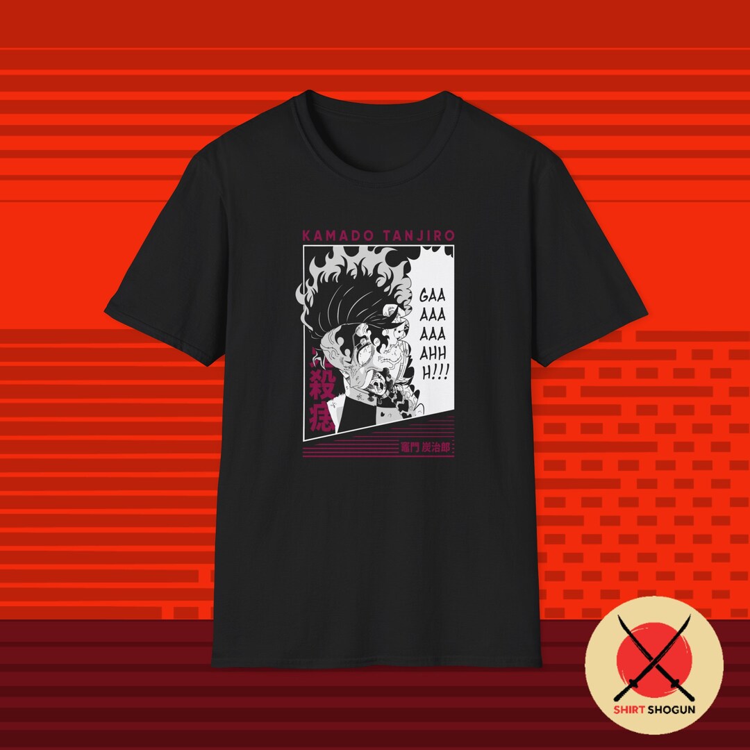 Demon Slayer Kamado Tanjiro Shirt Anime, Manga, Japan, Japanese - Etsy