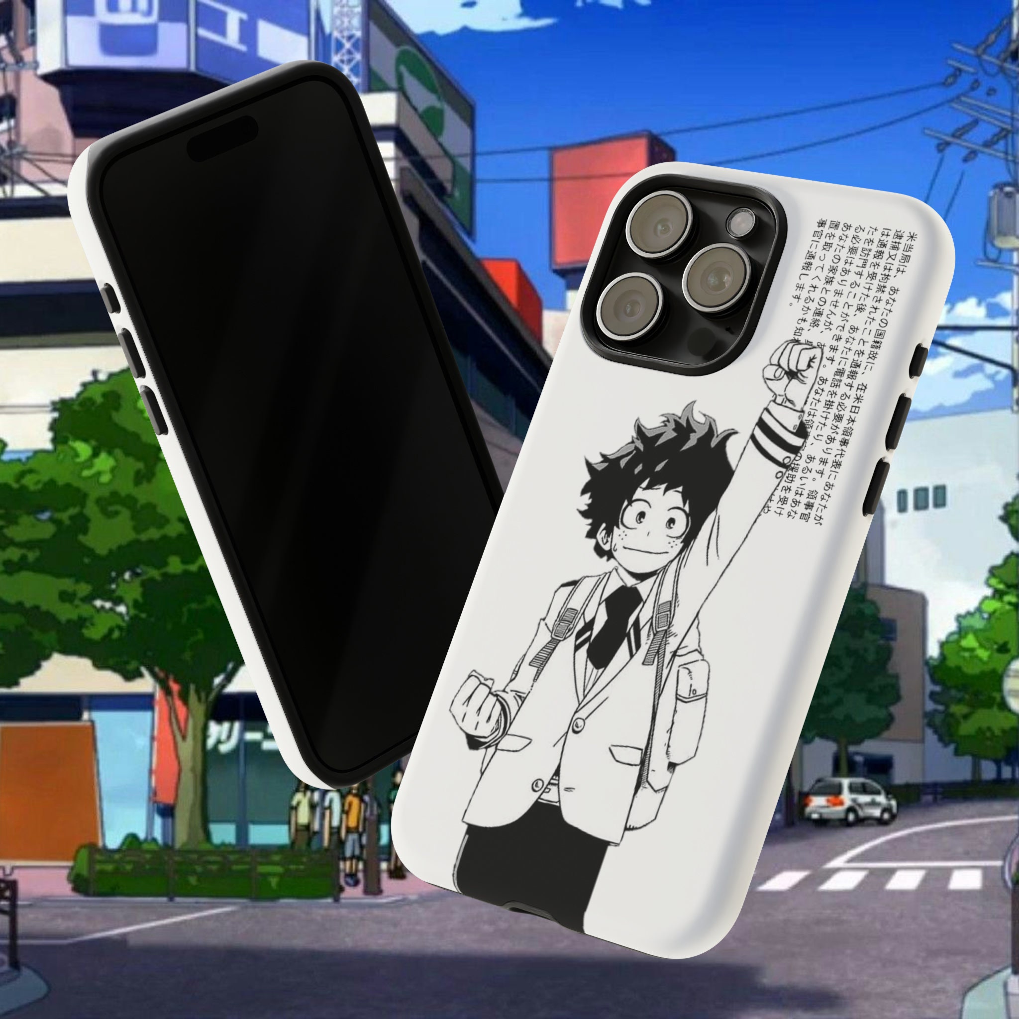My Hero Academia Izuku Midoriya Deku Phone Case Manga, Anime, Japan ...