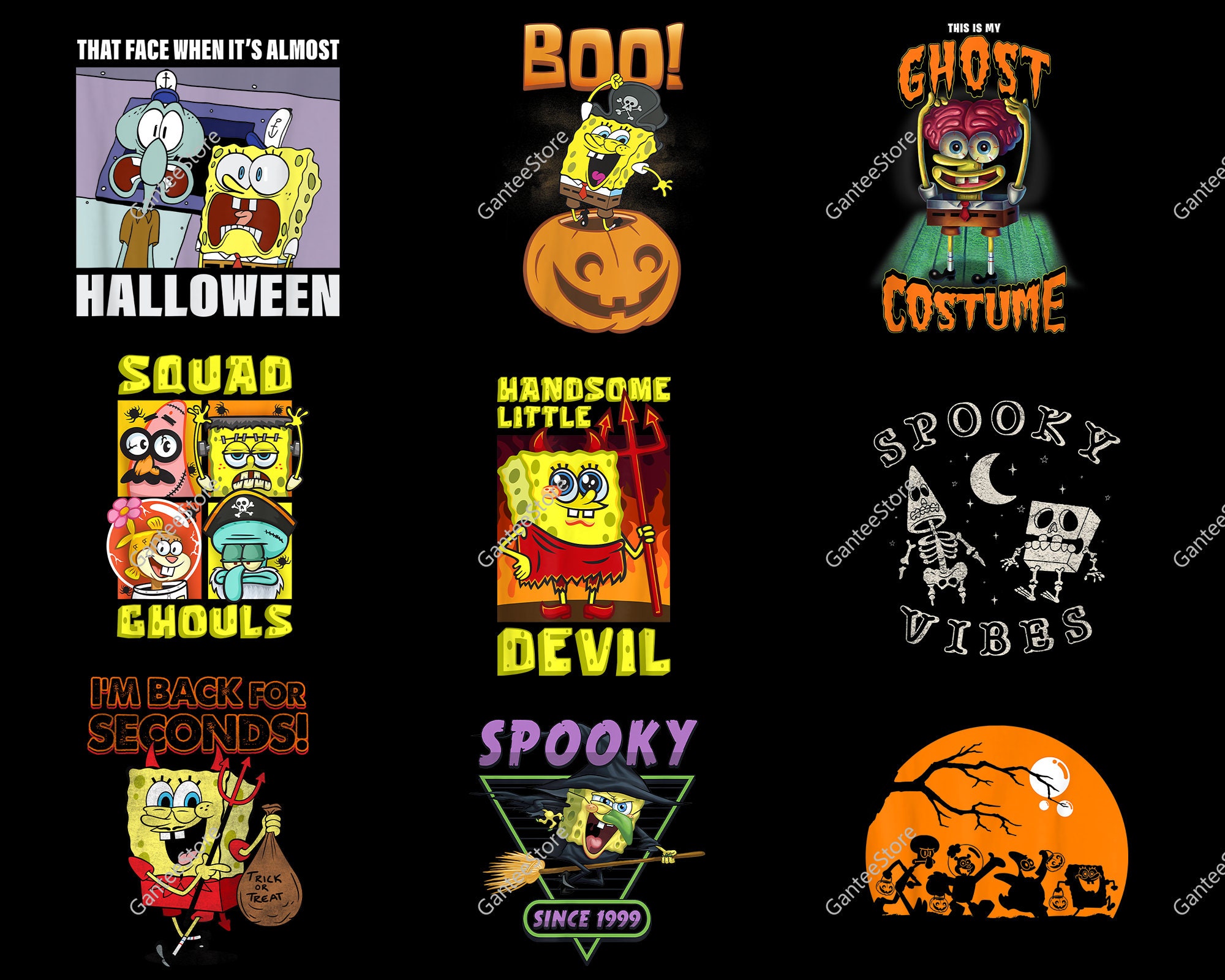 Spongebob Squarepants Halloween Wallpaper