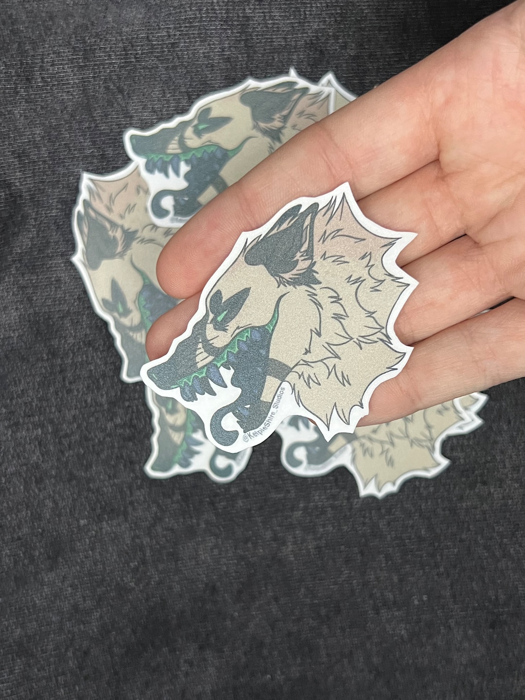 Crazy Maple Wolf Sticker - Etsy
