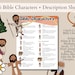 BUNDLE! | Downloadable Kids Bible Characters | Bible Timeline Printable ...