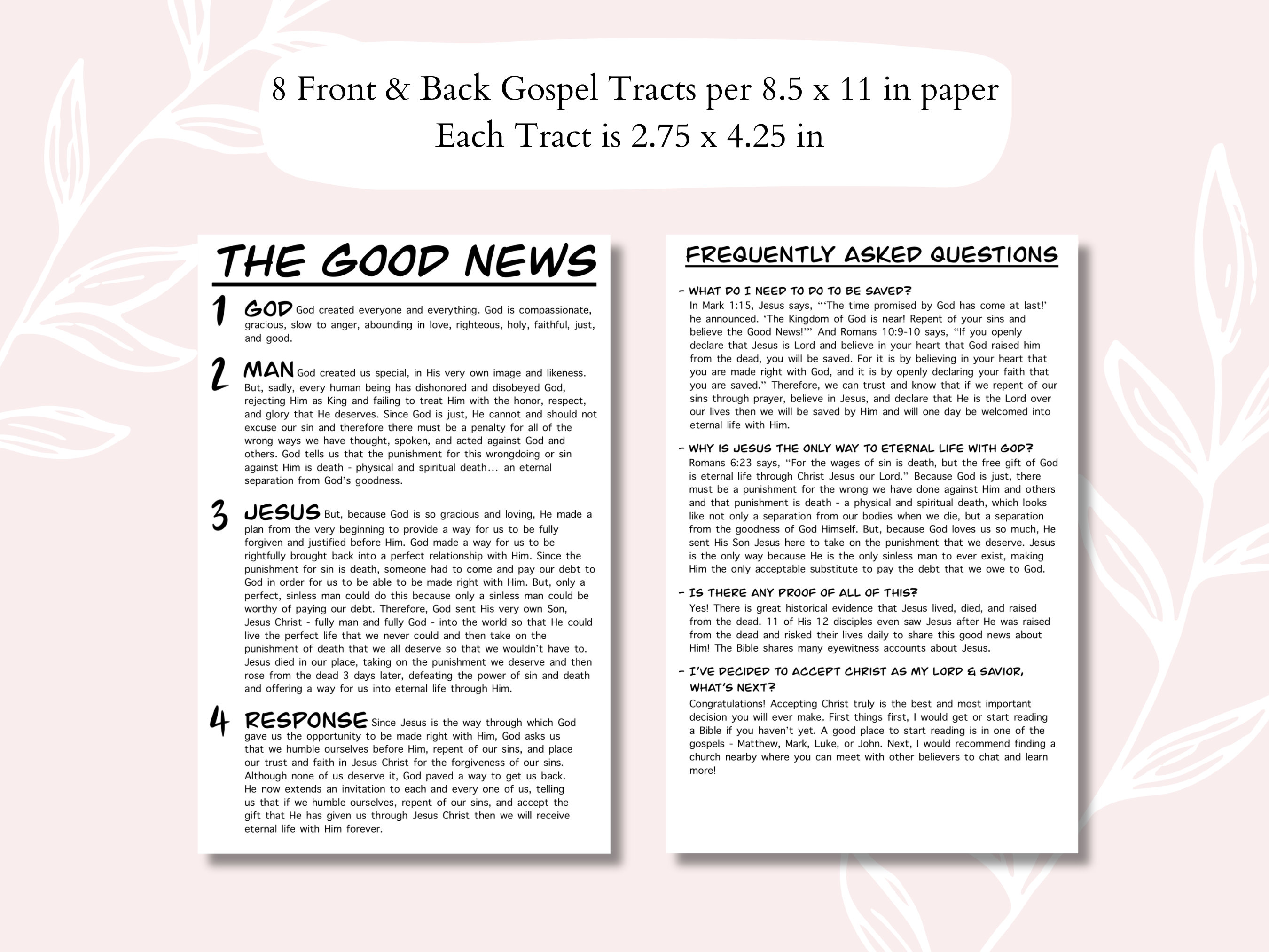 Halloween Gospel Tracts Christian Halloween Hand Out Cards Jesus Hand ...