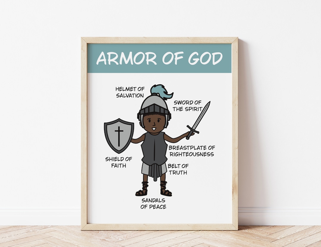 Armor of God Poster | Sunday School Classroom Posters | Christian ...
