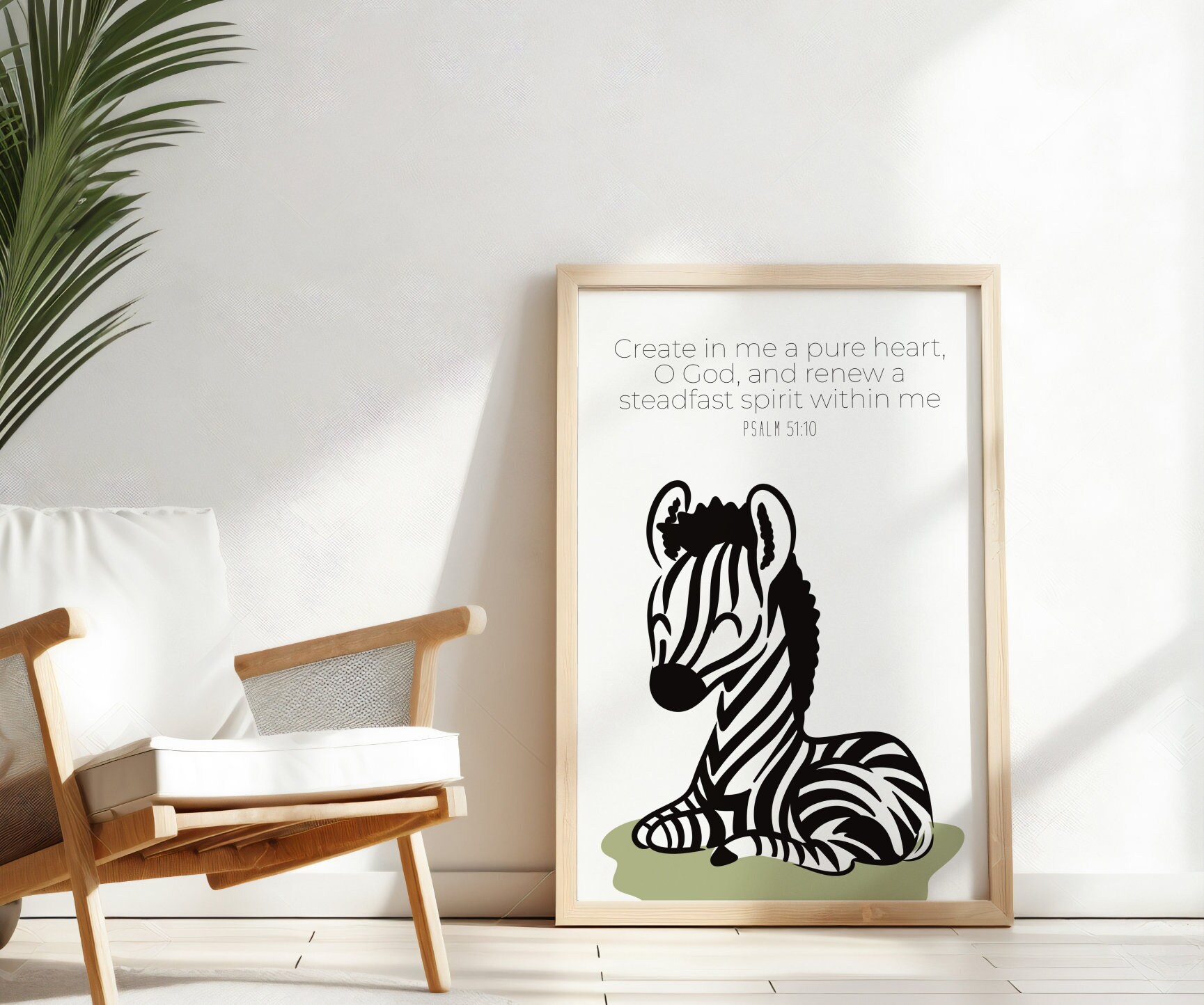 Safari Nursery Bible Verse Prints Christian Nursery Decor Christian Boy ...