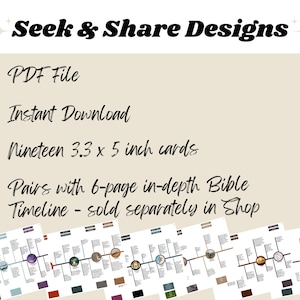 Bible Timeline Flashcards | Old Testament Help | Printable Old-new ...
