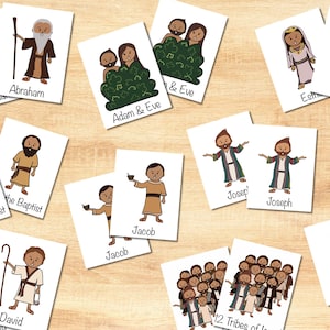 Kids Bible Character Game | Christian Kids Activity | Downloadable ...