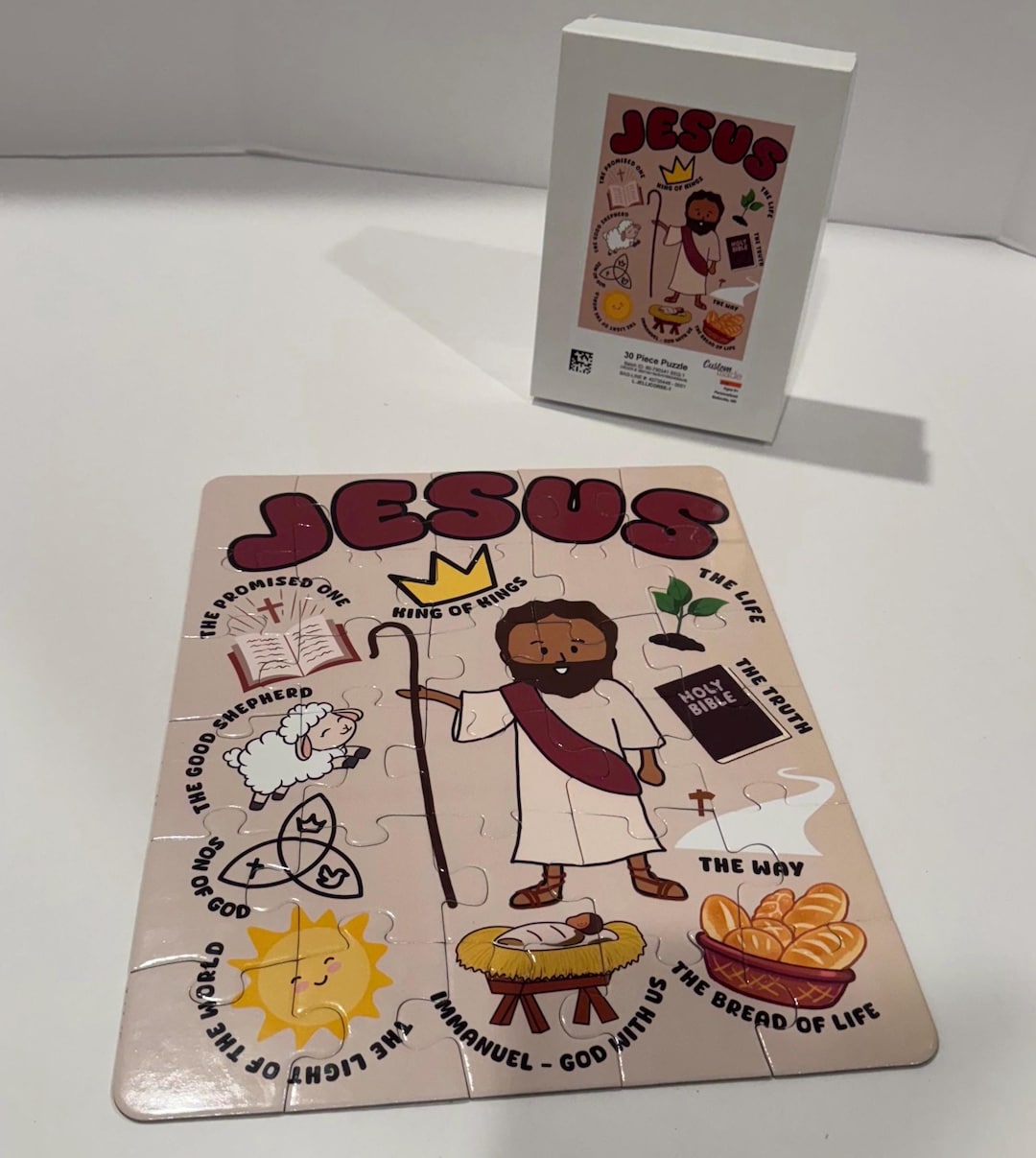 Jesus is Kids Puzzle | Who is Jesus Bible Puzzle for Kids | Christian ...