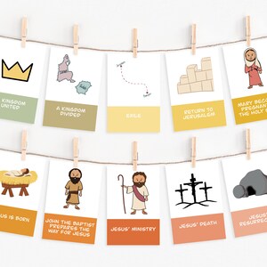 Bible Timeline Flashcards Kids Christian Resources Kids Bible ...