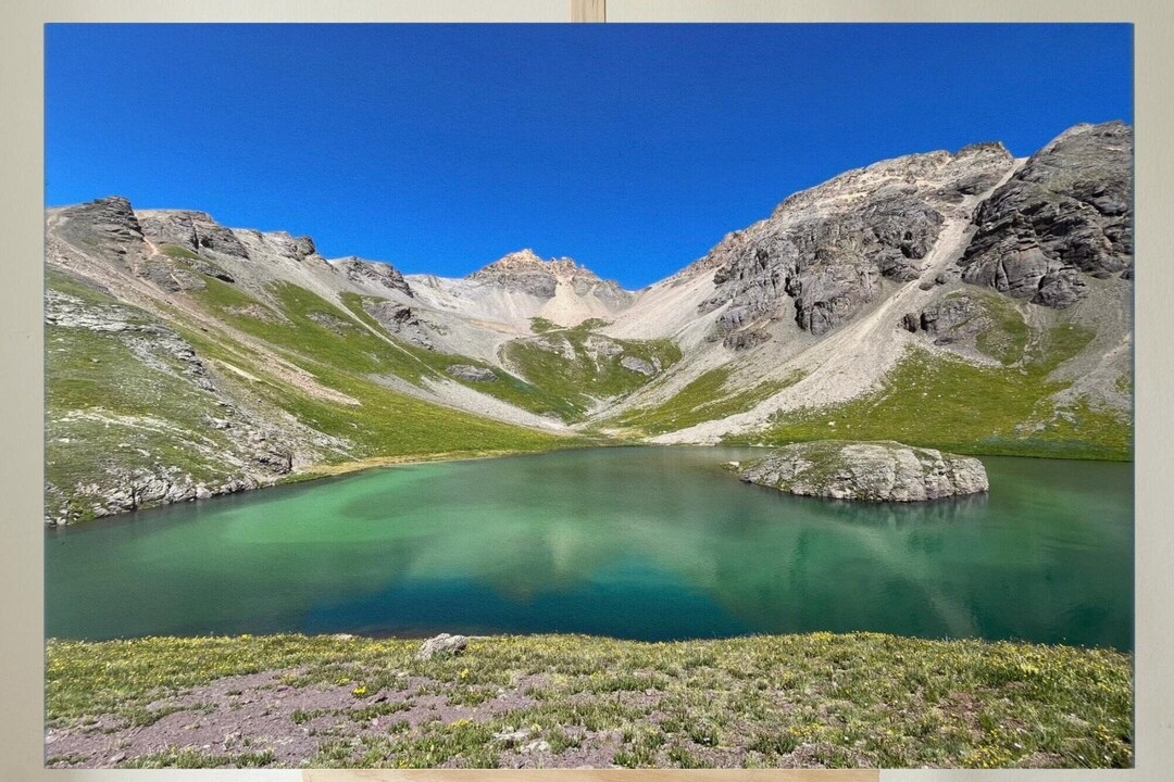 Island Lake Photo Print, San Juan Mountains, Colorado (digital Download ...