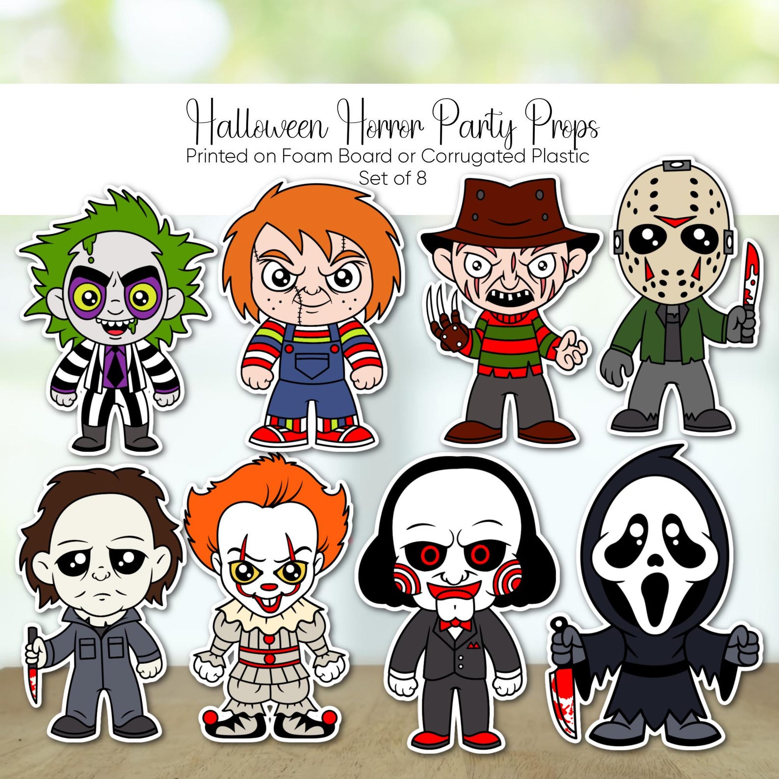 Halloween Horror Kid Cut Outs, Halloween Horror Decorations, Halloween ...