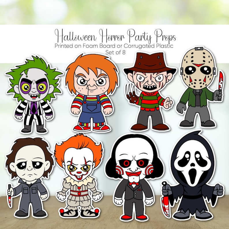 Halloween Horror Kid Cut Outs, Halloween Horror Decorations, Halloween ...