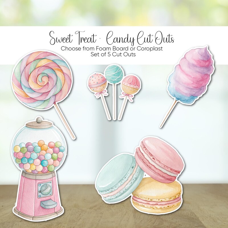 Candyland Cutouts - Etsy