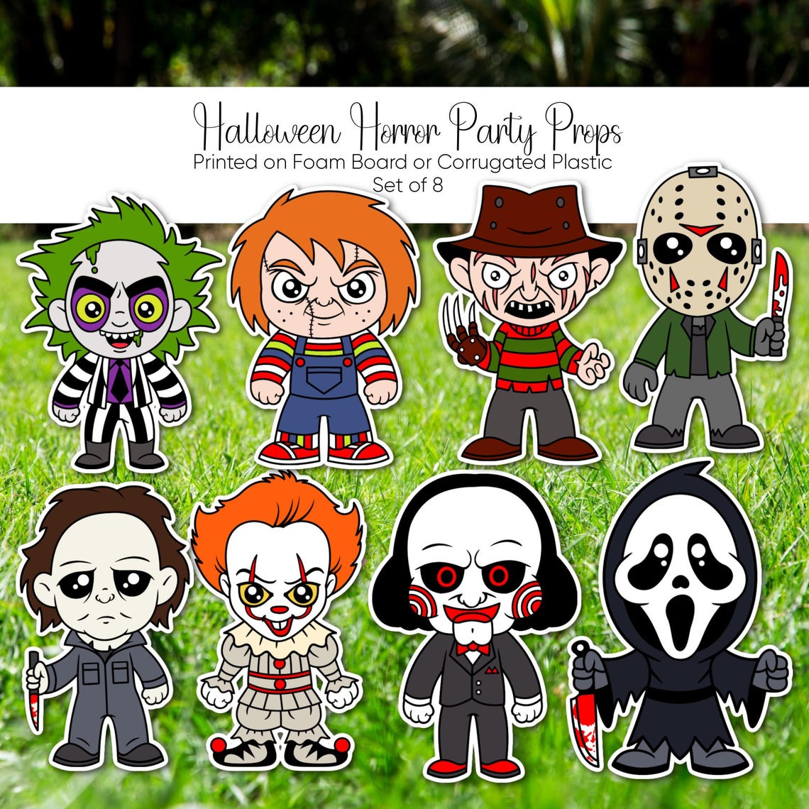 Halloween Horror Kid Cut Outs, Halloween Horror Decorations, Halloween ...