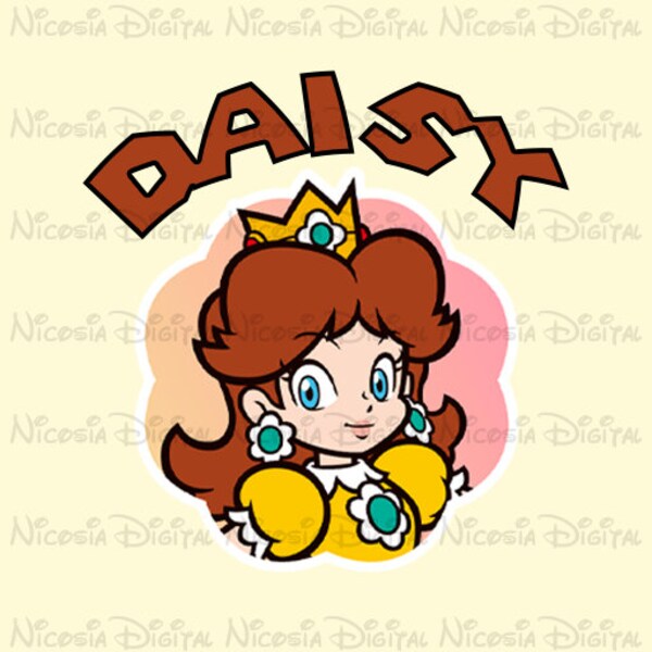Princess Daisy - Etsy