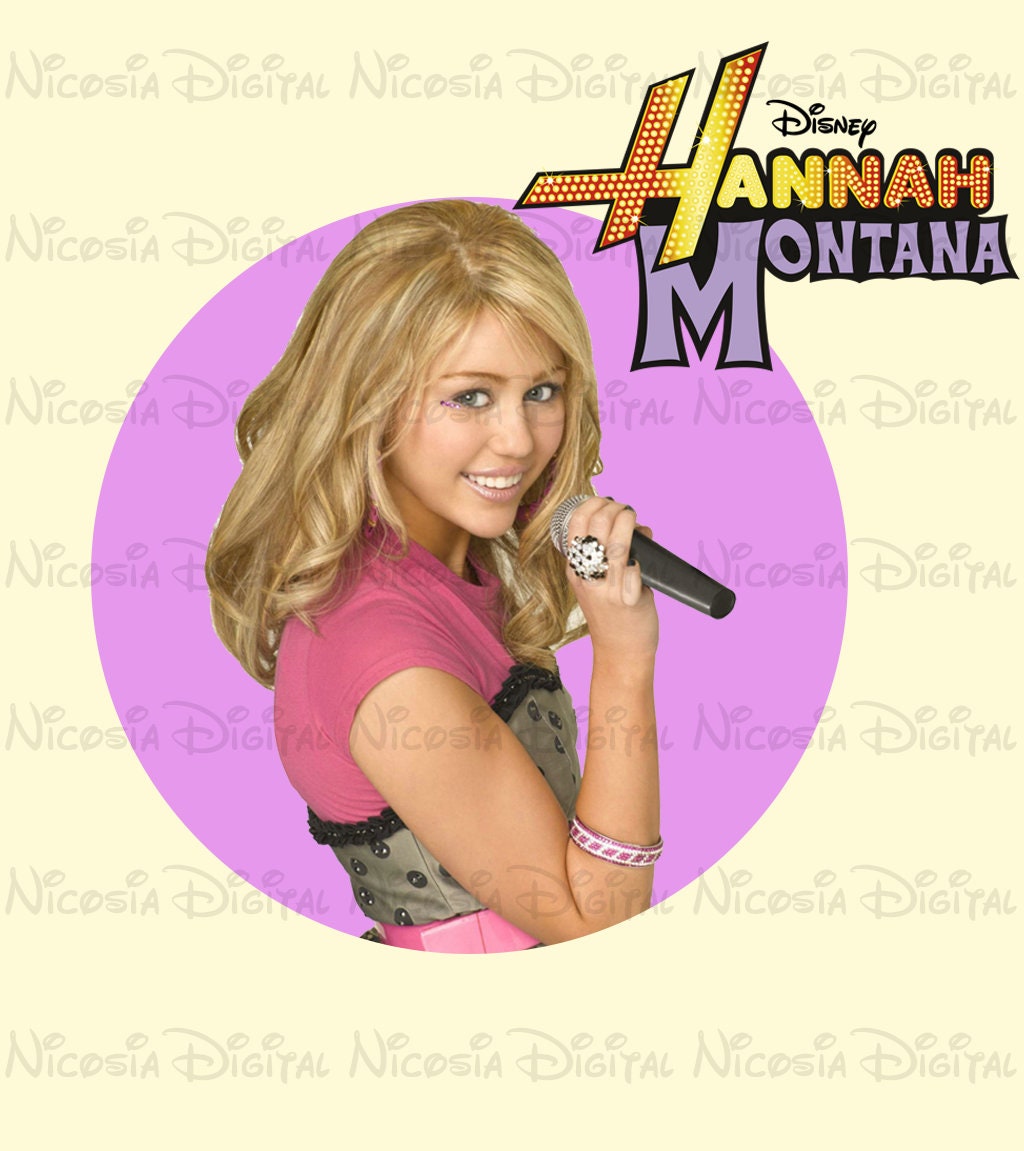 Hannah Montana Svg, Png Hannah Montana Logo Tshirt High Quality Vector ...