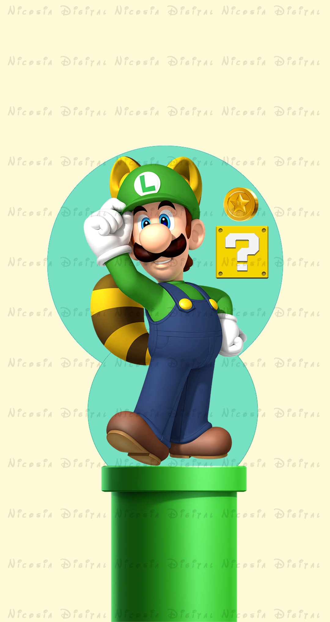 Luigi- #1 Svg, Png, Pdf, Dxf - Etsy