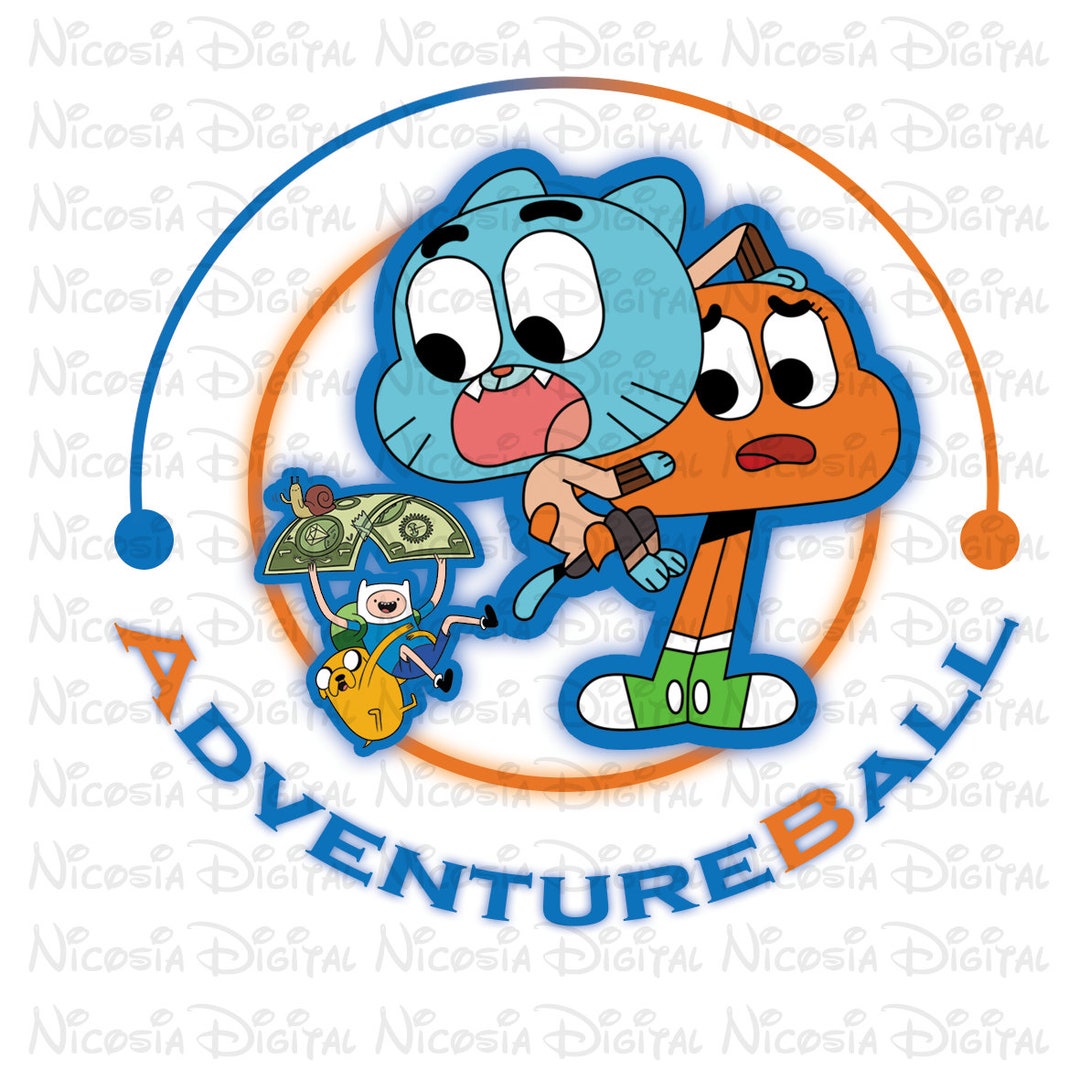 Gumball Friends SVG, Gumball Friends Vector, Gumball Cricut, Darwin ...