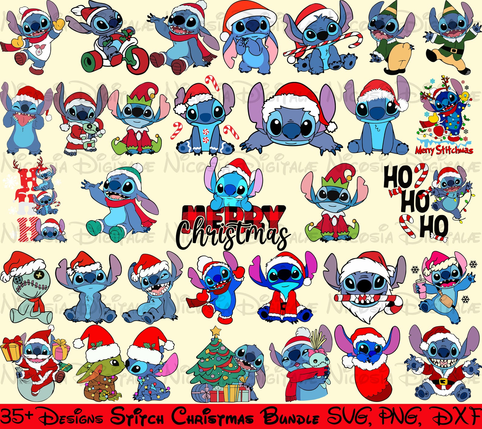 Christmas Stitch Svg ,merry Christmas Svg, Merry Stitchmas Svg, Stitch ...