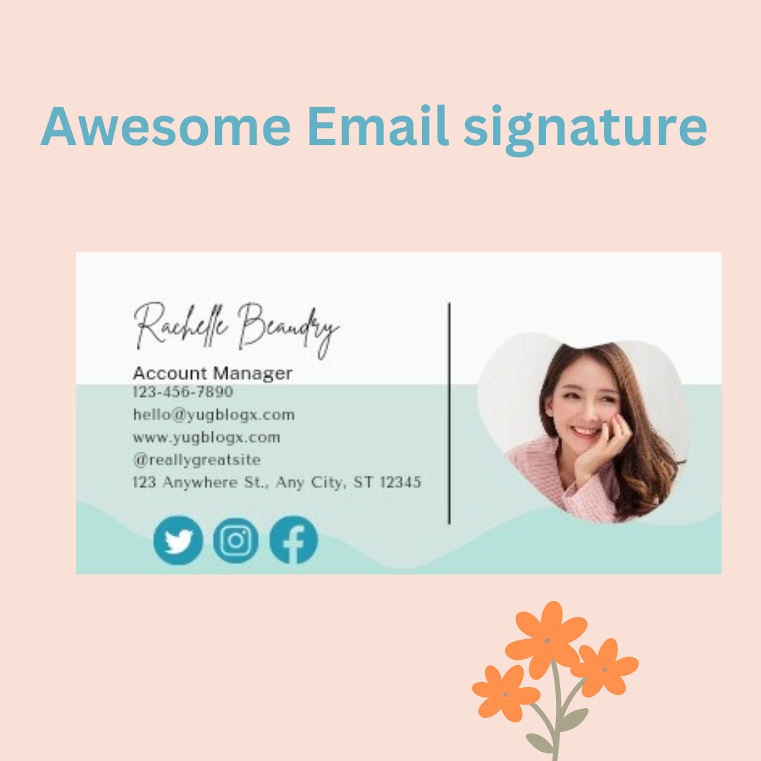 3 Email Signature Templates Business Email Signatures for Gmail ...