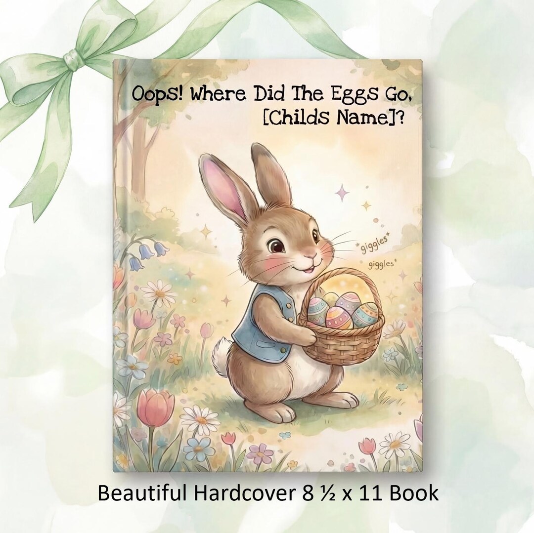 Personalized Easter Bunny Story Book for Kids - Where Did the Easter ...