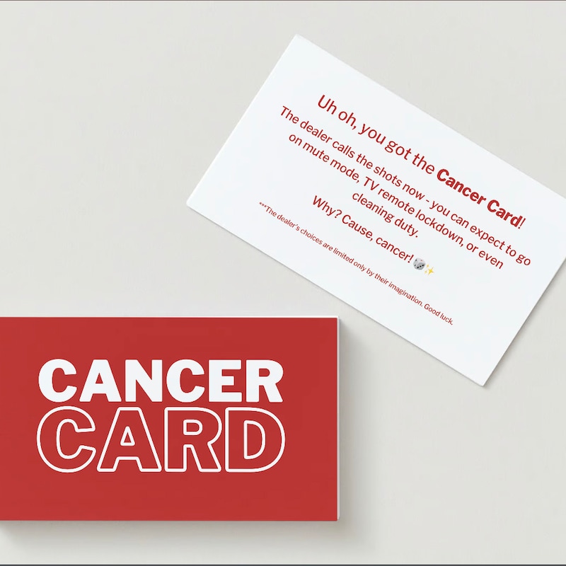Cancer Card - Etsy