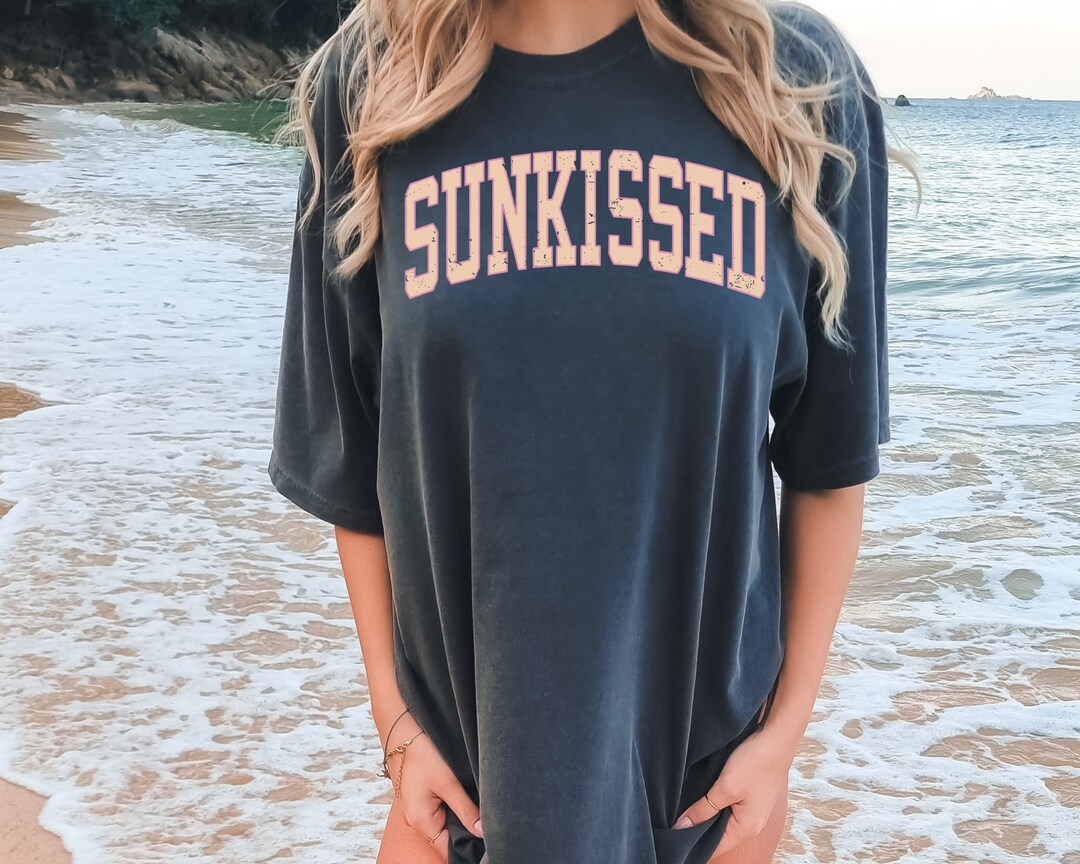 Comfort Colors® Retro Sunkissed Tshirt, Vacation Tshirt, Shirt, Beach ...