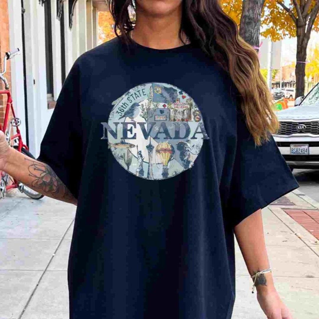 Comfort Colors® Nevada Shirt, Nevada Gift, Nevada Lover Shirt, Nevada ...