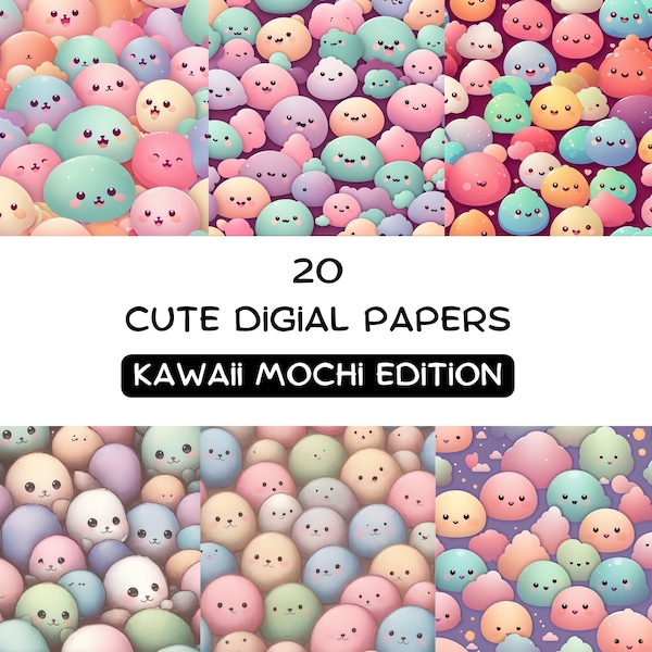 Mochi Sticker - Etsy