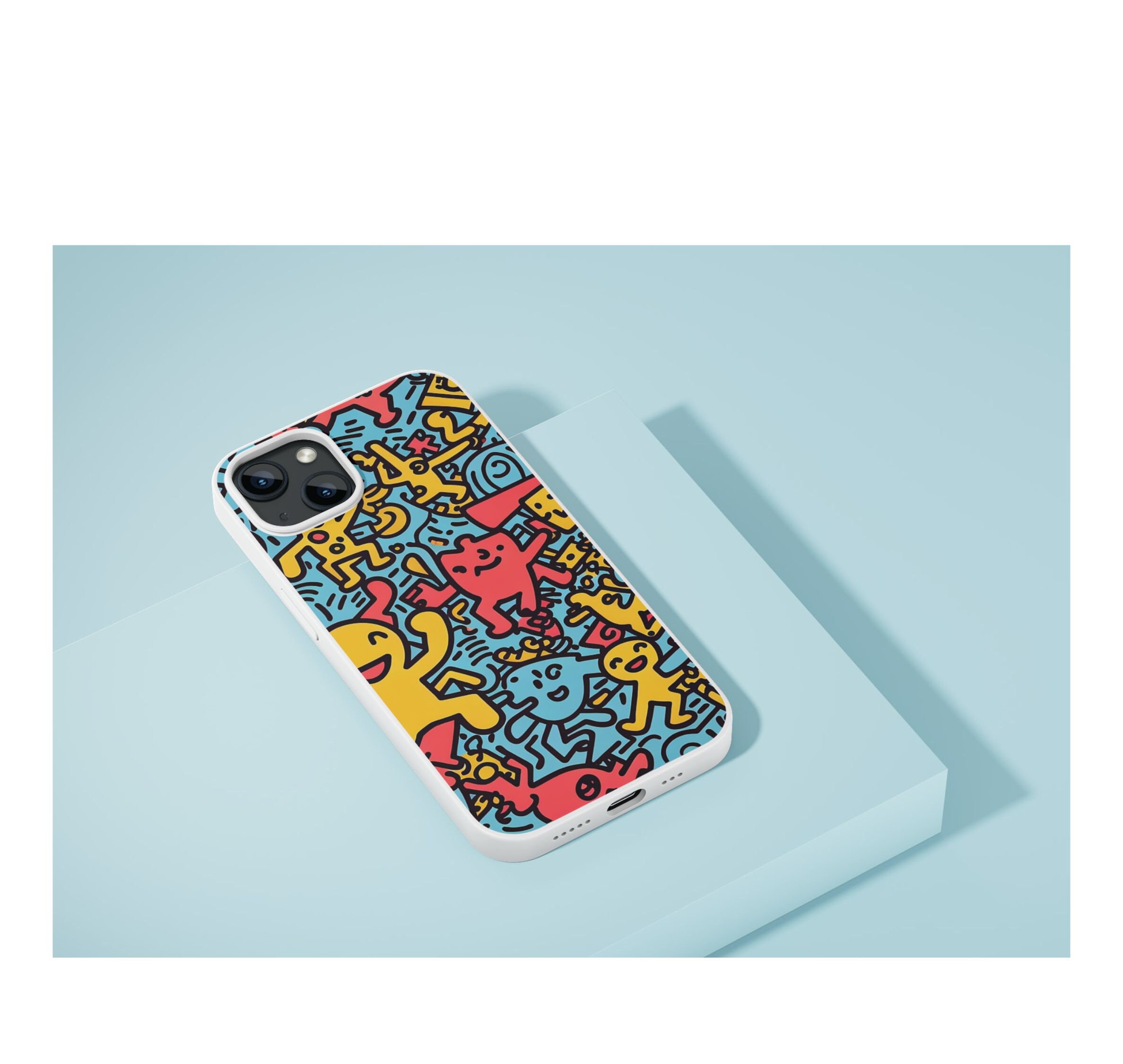 Playful Doodle Face Clipart for Projects Versatile Digital - Etsy