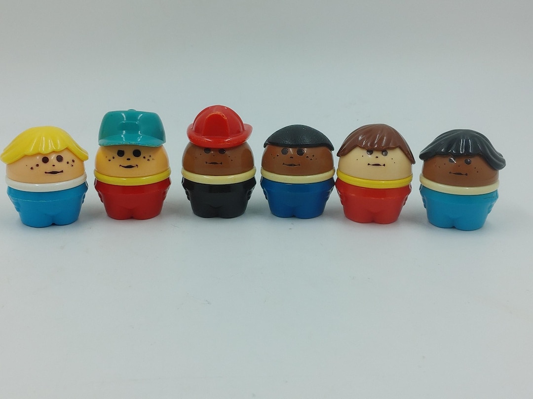 Vintage Little Tikes People Lot of 6 - Etsy