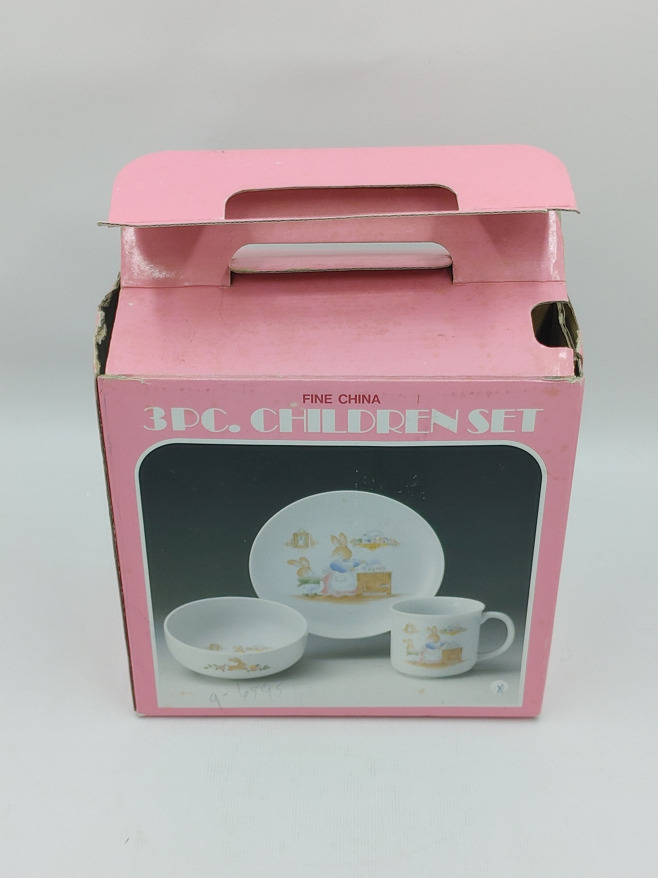 Vintage Children Dinnerware Set - Etsy