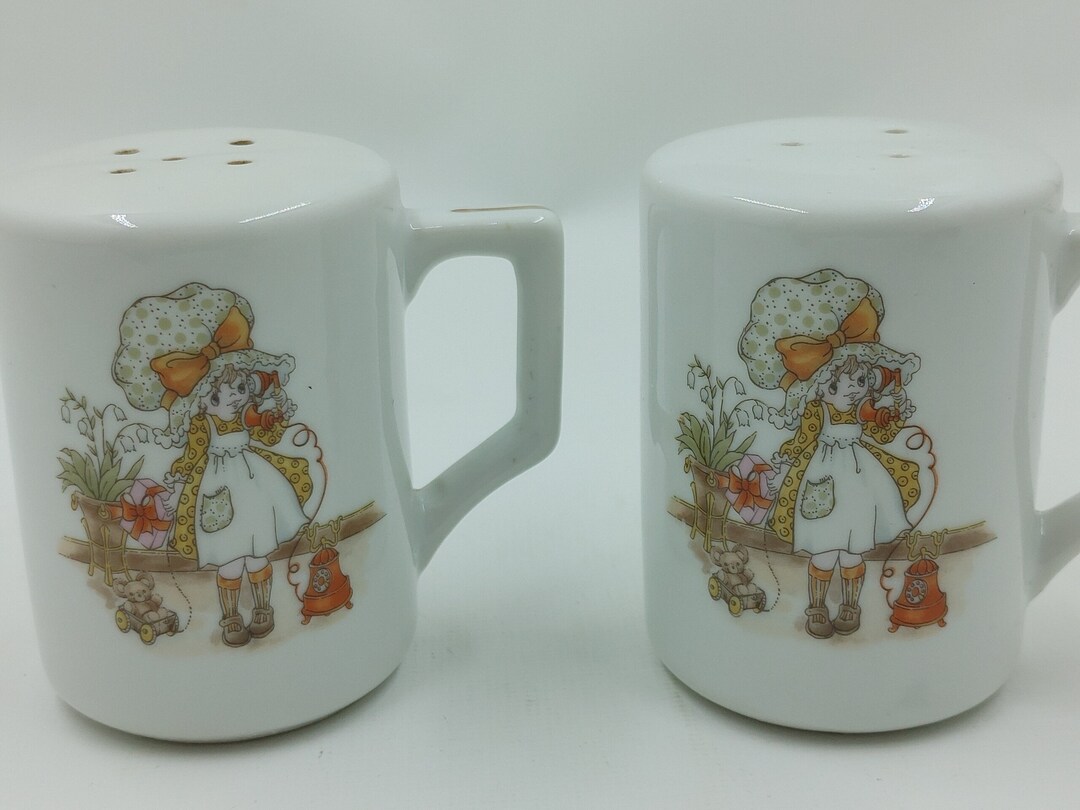 Vintage Holly Hobbies Salt and Pepper Shaker - Etsy
