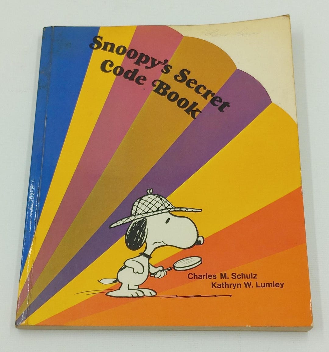 Vintage 1971 Snoopy's Secret Code Book - Etsy