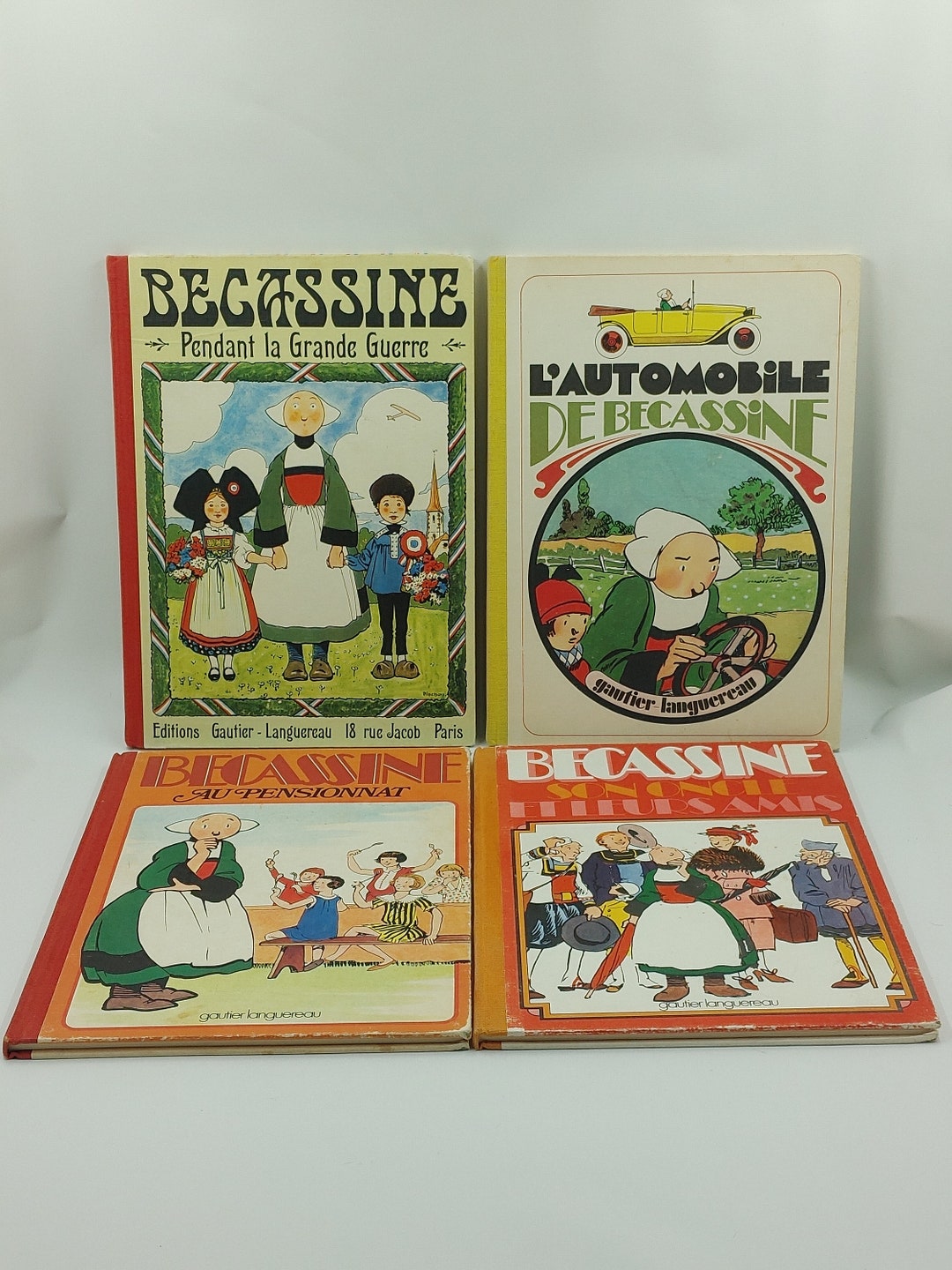 Vintage 1970s Becassine Books - Etsy