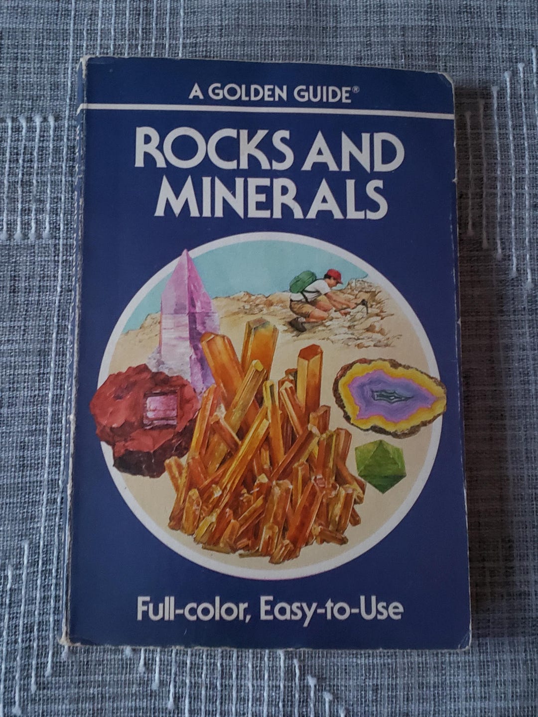 Vintage 1957 Rocks and Minerals Book - Etsy