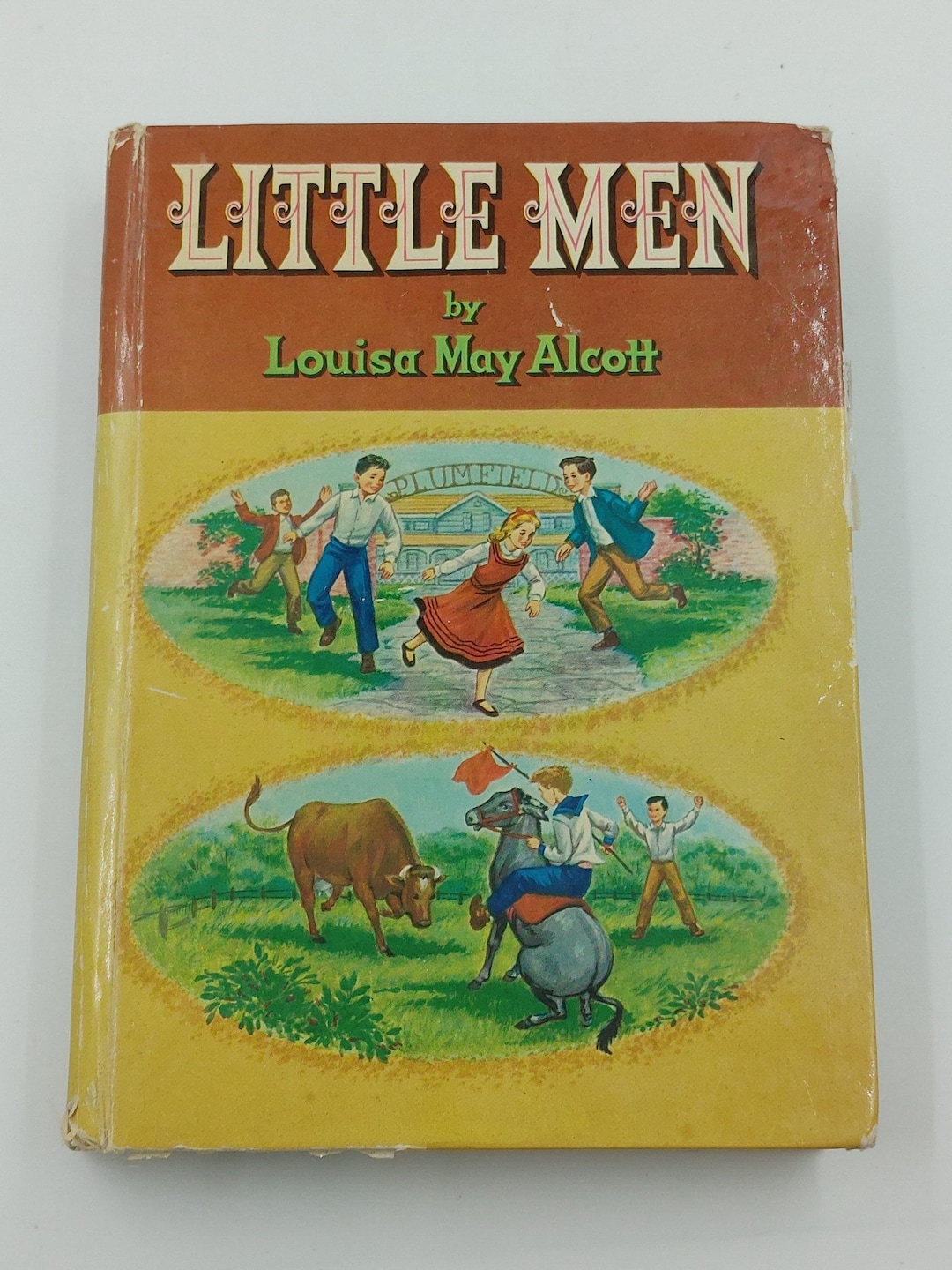 Vintage 1955 Little Men Book – Louisa May Alcott - Etsy