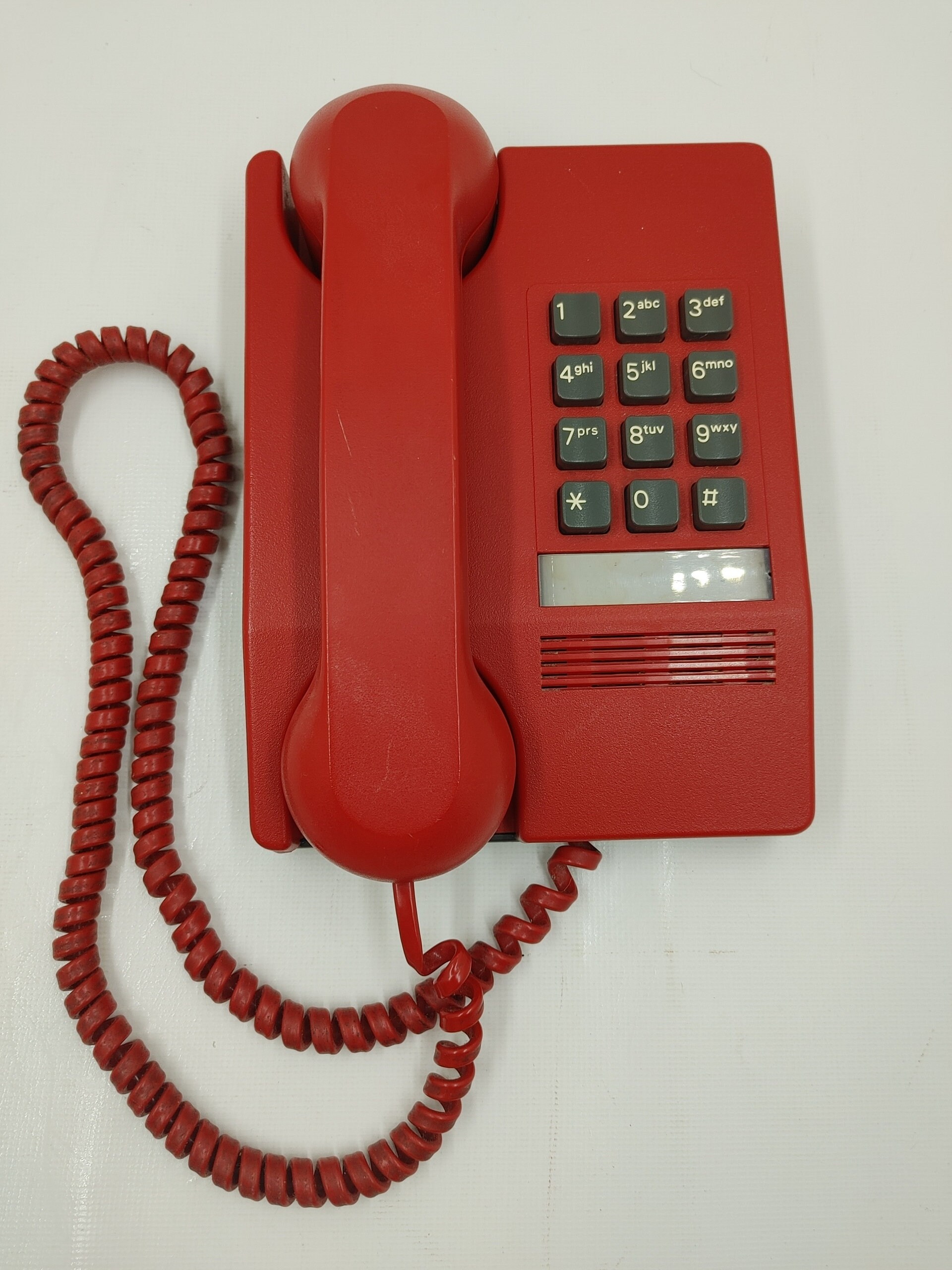 Vintage Northern Electric Red Touchpad Telephone - Etsy