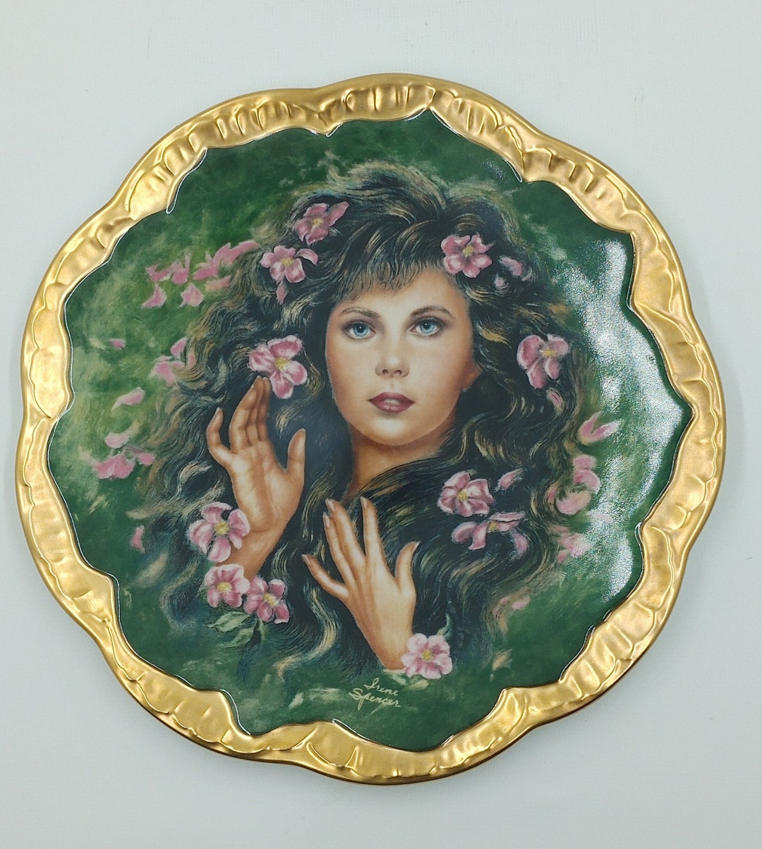 1982 Pickard Wild Irish Roses Plate Irene Spencer - Etsy