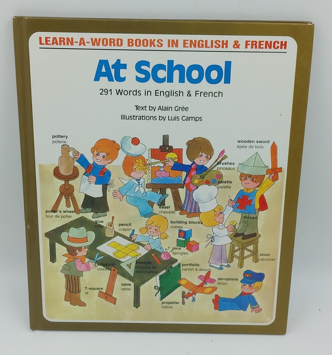 Vintage 1989 Learn A Books at School - Etsy