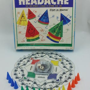 Vintage 1968 Headache Game Board - Etsy