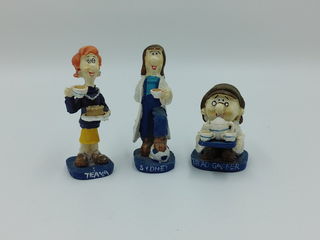 Vintage Tetley Figurines - Etsy