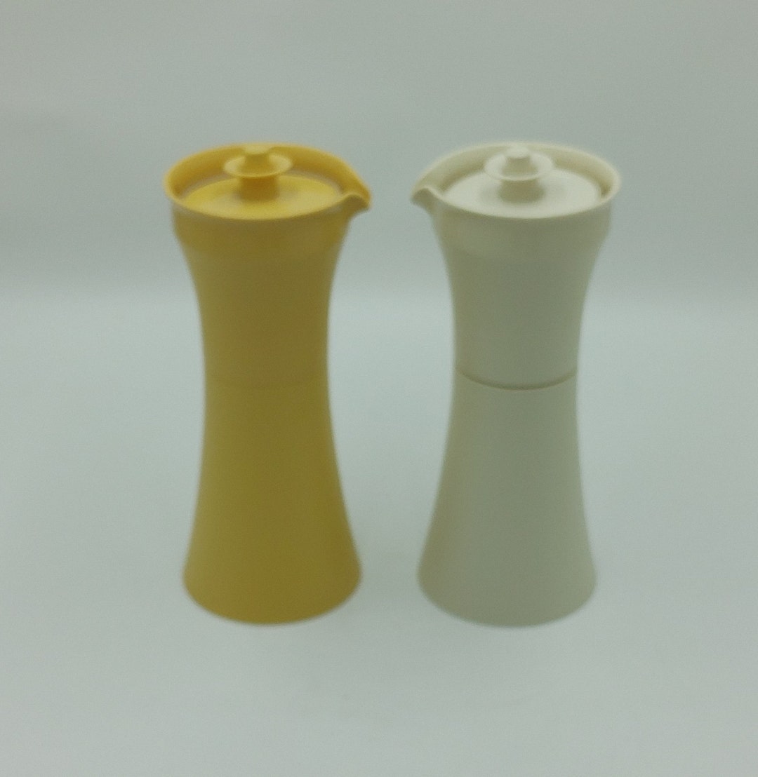 Vintage Tupperware Oil and Vinegar Cruet Set - Etsy
